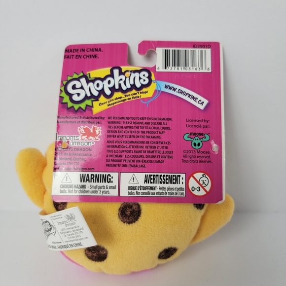 Shopkins | Toys | Shopkins Kooky Cookie Plush Keychain 23 | Poshmark